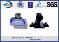 China Plain Oiling Cast Iron Rail Clips , QU80 / 100 Crane Rail Clip for sale
