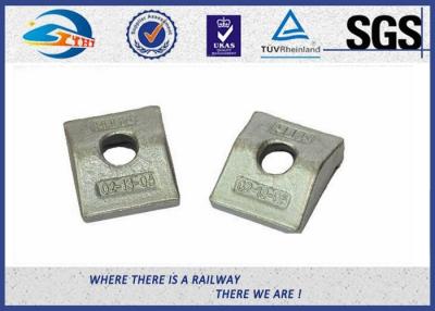China Railway Fastenings din rail mounting clips / Fastening plate for sale