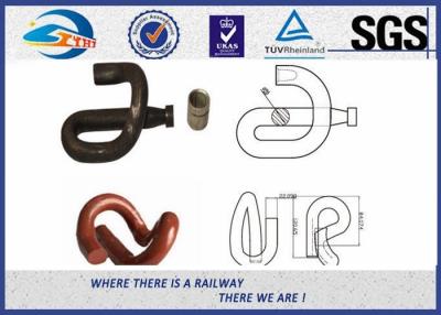 China E Elastic Rail Clips 60si2mna Railroad Fast Clip DIN17221 BS970 GB / T1222 for sale