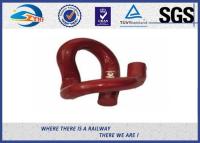 China E Elastic Rail Clips 60si2mna Railroad Fast Clip DIN17221 BS970 GB / T1222 for sale