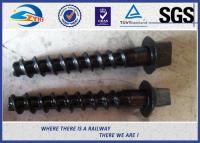 China Square Head Permagrip Timber Screw Spike Railway Sleeper Screws for sale