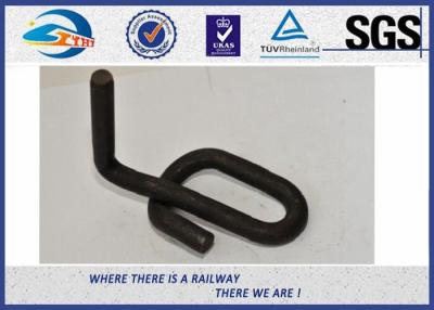 China Gauge Lock Clamp Elastic Rail Clips 14mm 60Si2MnA Plain Surface in Track System for sale