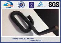 China Gauge Lock Clamp Elastic Rail Clips 14mm 60Si2MnA Plain Surface in Track System for sale