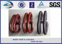 China Deenik Elastic Rail Clips Track Clamp Oxide Black 60Si2Mn in Railway System for sale