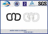 China SKL Elastic Rail Clips Clamp Oxide Black / Galvanize 60Si2Mn for Railway System for sale