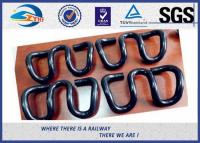 China Professional Oxide Black Elastic Rail Clips HRC For Railway Fastening System for sale