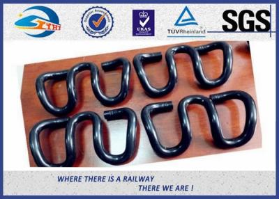 China SKL Elastic Rail Clips Clamp Oxide Black / Galvanize 60Si2Mn for Railway System for sale