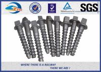 China Square Head Permagrip Timber Screw Spike Railway Sleeper Screws for sale