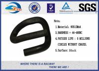 China Oxide Black Elastic Rail Clips 60Si2MnA E Clamps For Railway System for sale