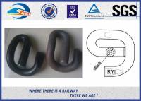 China Oxide Black Elastic Rail Clips 60Si2MnA E Clamps For Railway System for sale