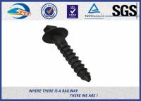 China Railway Sleeper Fixing Black Oxide Screws UIC864-1 NF F500-50 Standard for sale
