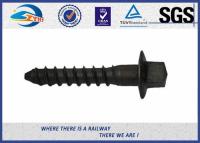 China Railway Sleeper Fixing Black Oxide Screws UIC864-1 NF F500-50 Standard for sale