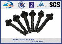 China Railway Sleeper Fixing Black Oxide Screws UIC864-1 NF F500-50 Standard for sale