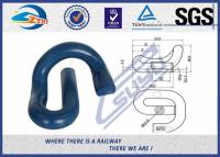 China Customized E Type Elastic Rail Clip For Railway System , SGS ISO9001 Approval for sale