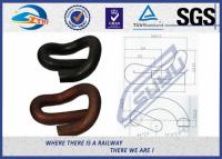 China Customized E Type Elastic Rail Clip For Railway System , SGS ISO9001 Approval for sale