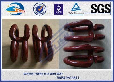 China South America Rail Fastening Customized Deenik Clip Spring Steel 60Si2MnA for sale