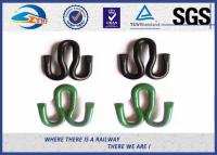 China Railfasteners Fast clip And Guage Lock Clip , Elastic Rail Clips For W30 Rail for sale
