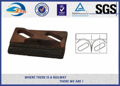 China Plain Color Carbon Steel Elastic Rail Clips / Crane Clip Cast Iron for sale