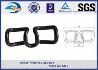 China Spring Steel 60Si2MnA SKL Tension Clamp Elastic Rail Clips Oxide Black for sale
