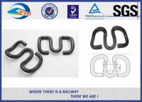 China Spring Steel 60Si2MnA SKL Tension Clamp Elastic Rail Clips Oxide Black for sale