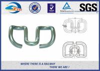 China Spring Steel 60Si2MnA SKL Tension Clamp Elastic Rail Clips Oxide Black for sale