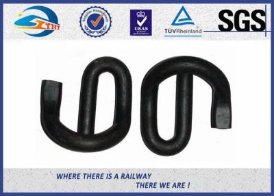 China Diameter 18mm 20mm E Elastic Rail Clips Painted for Railway Fastening E1806 E2006 E2055 E2091 for sale
