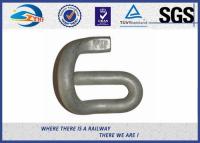 China ASTM Rail Fastening Spring Steel Elastic Rail Clips 20mm Zinc Plated for sale