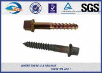 China High Tensile Steel 35 Railroad Spikes Grade 5.6 Black Oiled Or Galvanised for sale