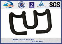 China Oxide Black / Zinc Plated E Clips Elastic Rail Clips For Railroad Construction for sale