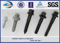 China Railway Sleeper Screws spike Fasteners 90 degree without crack TUV for sale