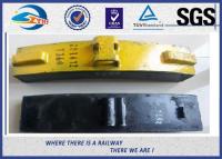 China Customized Plain Railway Brake Blocks Composite Brake Pads , Standard GB / T 9439-1988 for sale
