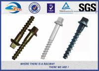 China Customized Standard 35# Railroad Screw For Fastening Rail for sale