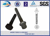 China Customized Standard 35# Railroad Screw For Fastening Rail for sale