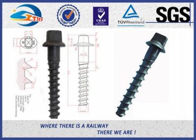 China Customized Standard 35# Railroad Screw For Fastening Rail for sale