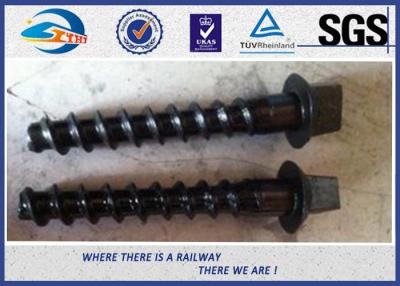 China Railway Sleeper Screws Hexagon in Railroad , Track Hex Head Screw for sale
