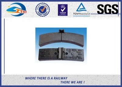 China High Friction Coefficient Rubber Synthetic Resin Railway Brake Blocks For Train And Wagon for sale