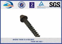 China SS Serie HDG Surface Railway Sleeper Screws 5.6 Grade For Railway Fastener for sale