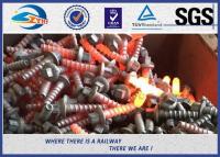 China Black Square Head Tighten Railway Sleeper Screws  23 * 105 Sleeper Screws for sale