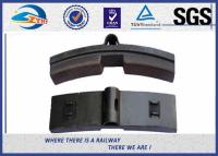 China Cast Iron HT200 Train Railway Brake Blocks / Composite Brake Shoe for sale