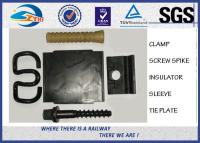 China Oxide Black Rail Fastening System SKL Elastic Clamp For Railroad for sale