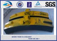 China Low Friction Train Wheel Composite Brake Block Cast Iron / Locomotive Brake Shoe for sale