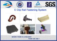 China Spring Steel E Type Railway Track Fasteners 20mm E Clip Rail Fastening for sale