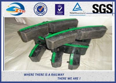 China Customized Railway Brake Blocks Pad Grey Cast Iron train brake shoes for sale