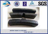 China Customized Railway Brake Blocks Pad Grey Cast Iron train brake shoes for sale