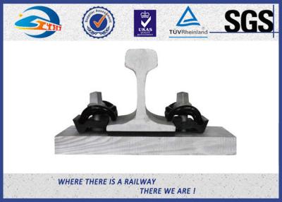 China 44 - 48HRC Hardness E Clip Vossloh Fastening Systems Bitumen Dacromet for sale