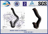 China 60Si2MnA / 60Si2Cr Plain Rail Anchors For Fastening Rail Custom for sale