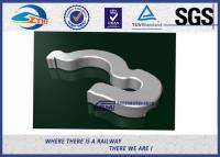 China Black 60Si2Mn Steel Rail Anchors / Section Bar heat - treated For Railroad for sale
