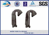 China Black 60Si2Mn Steel Rail Anchors / Section Bar heat - treated For Railroad for sale