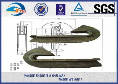 China ISO 9001 Casting Rail Anchors For Fastening Railway Sleepers 60Si2MnA Material for sale