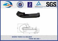 China Black Oiled 90LB Rail Anchors DIN Steel For Railroad Fastenings for sale